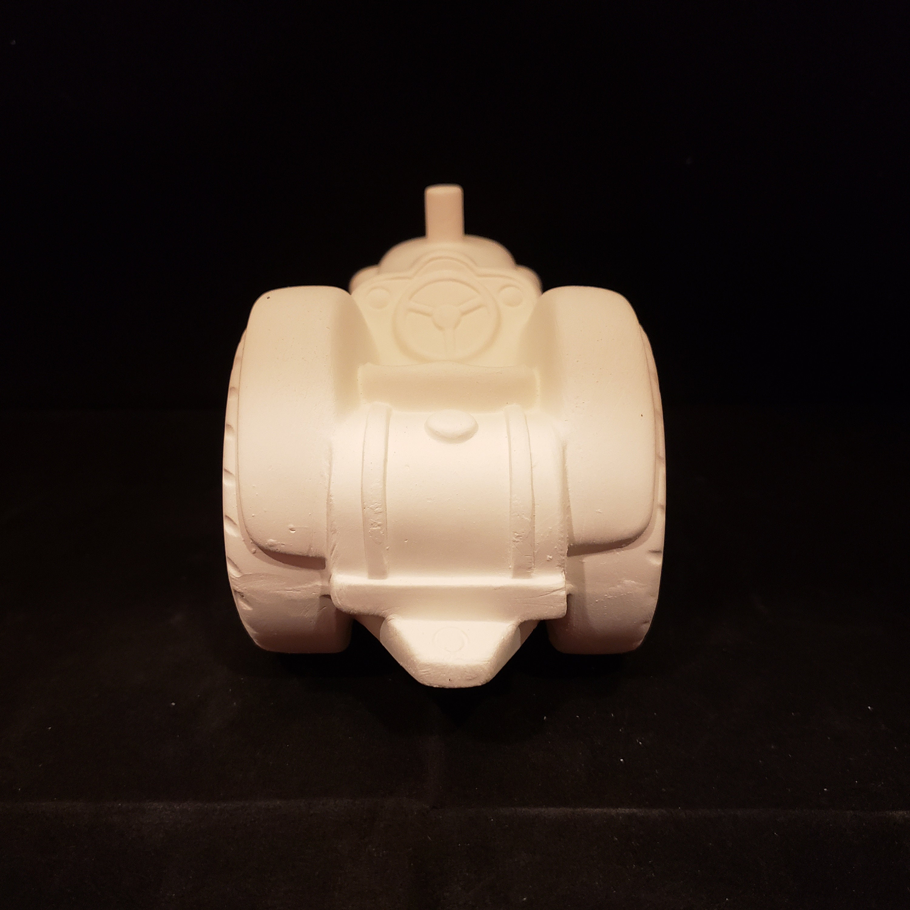 Unpainted Ceramic Tractor Unfinished Bisque Farm Tractor | Etsy