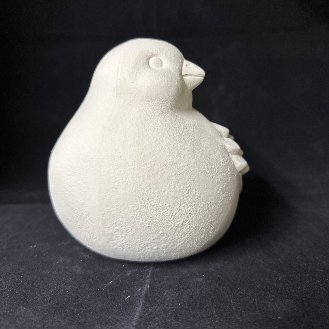 Unpainted Ceramic Large Bird, Unfinished Bisque, Ready to Paint ...