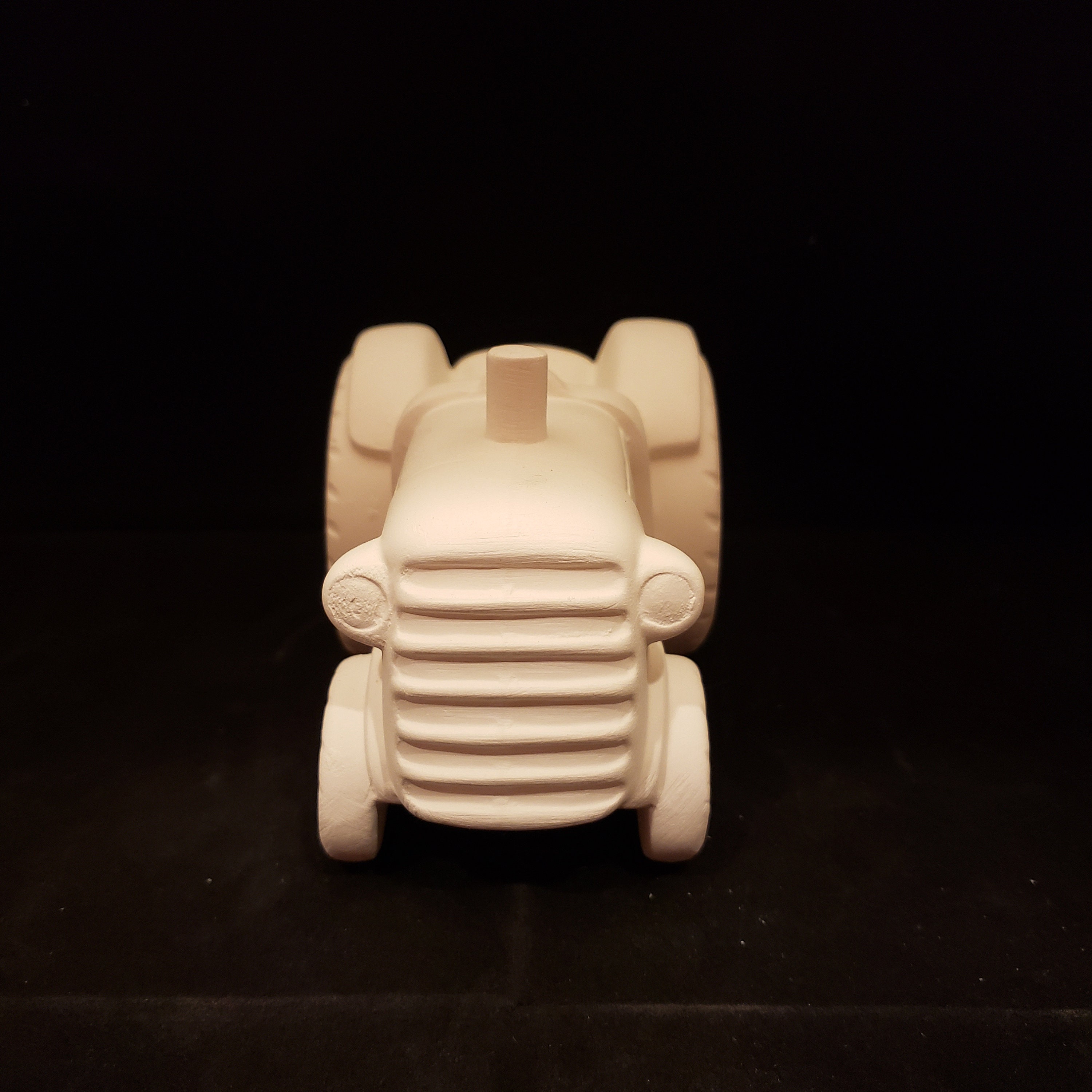 Unpainted Ceramic Tractor Unfinished Bisque Farm Tractor | Etsy