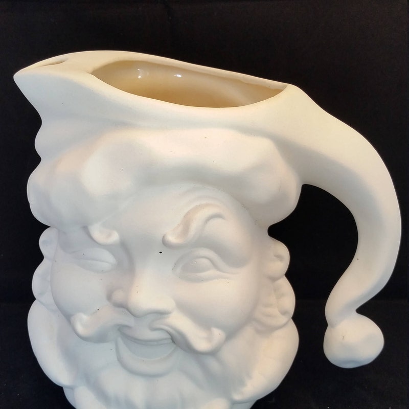 Ceramic Bisque Santa - Etsy