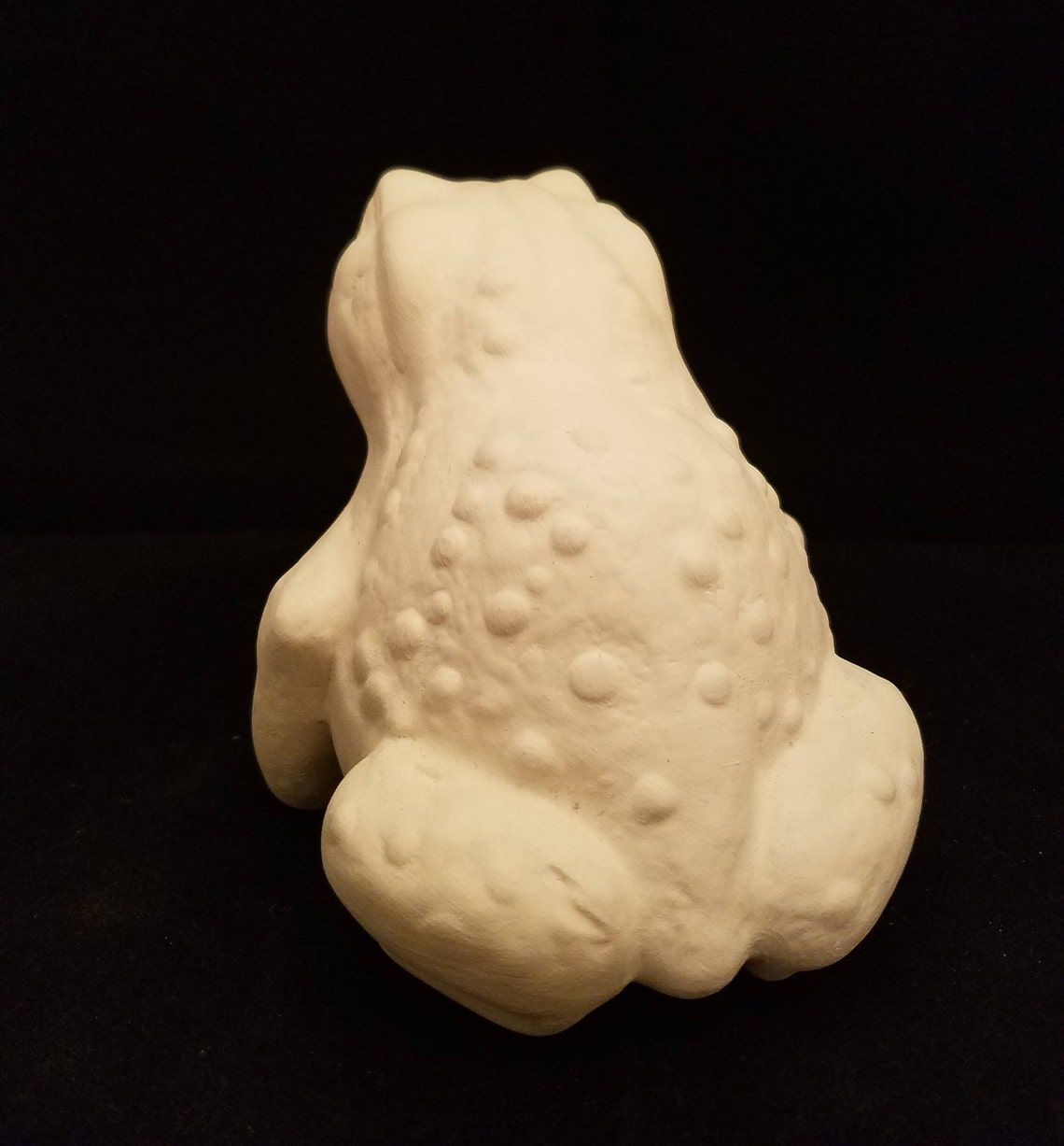 Unpainted Ceramic Frog, Unfinished Bisque, Unfinished Ceramics, 2 Sizes ...
