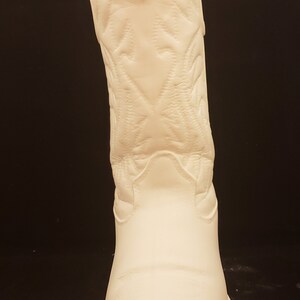 Unpainted Ceramic Boot, Realistic Cowboy Boots, Unfinished Bisque ...