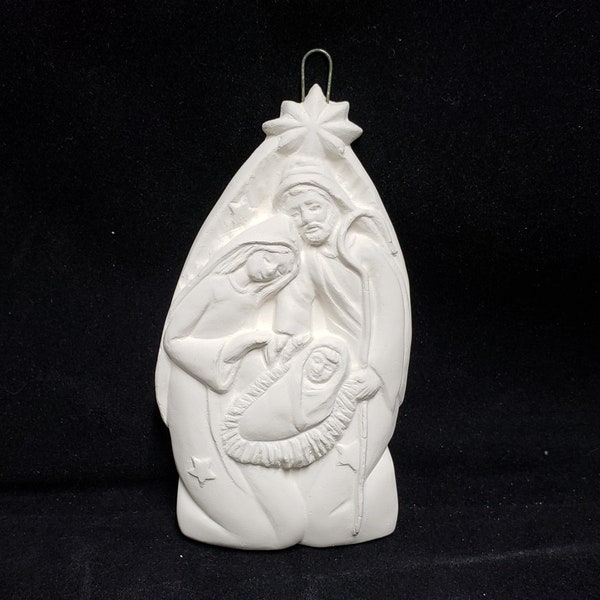 Unpainted Ceramic Christmas Ornaments - Etsy