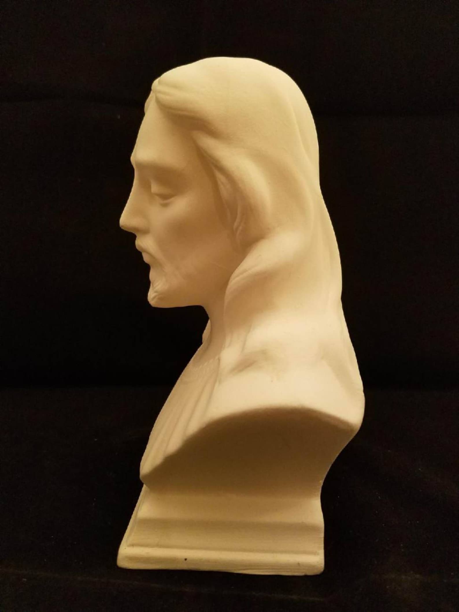 Unpainted Ceramic Jesus, Unfinished Bisque, Unpainted Ceramics, Ready ...