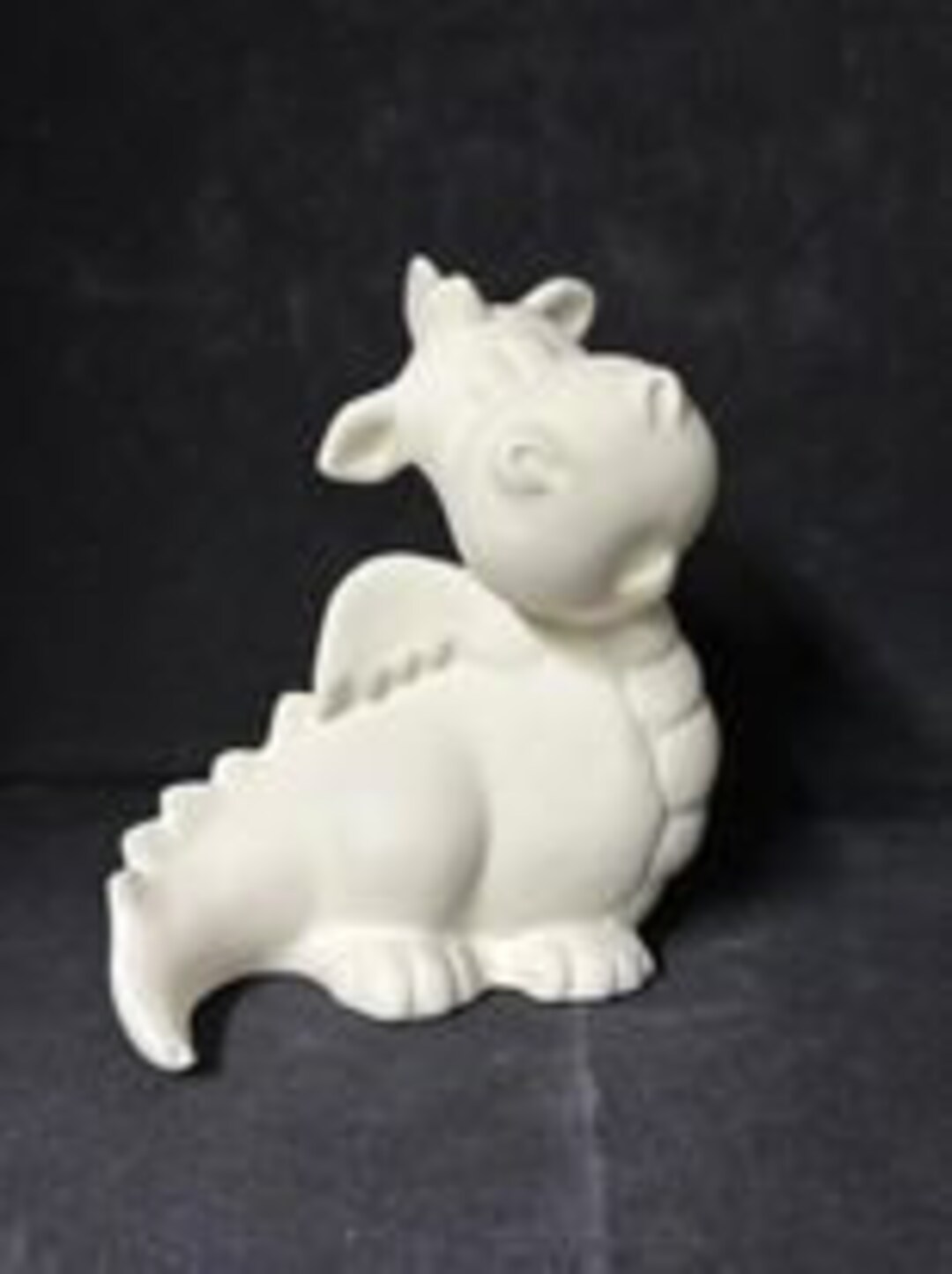 Unpainted Ceramic Dragon, Unfinished Bisque, Unpainted Ceramics, Ready ...