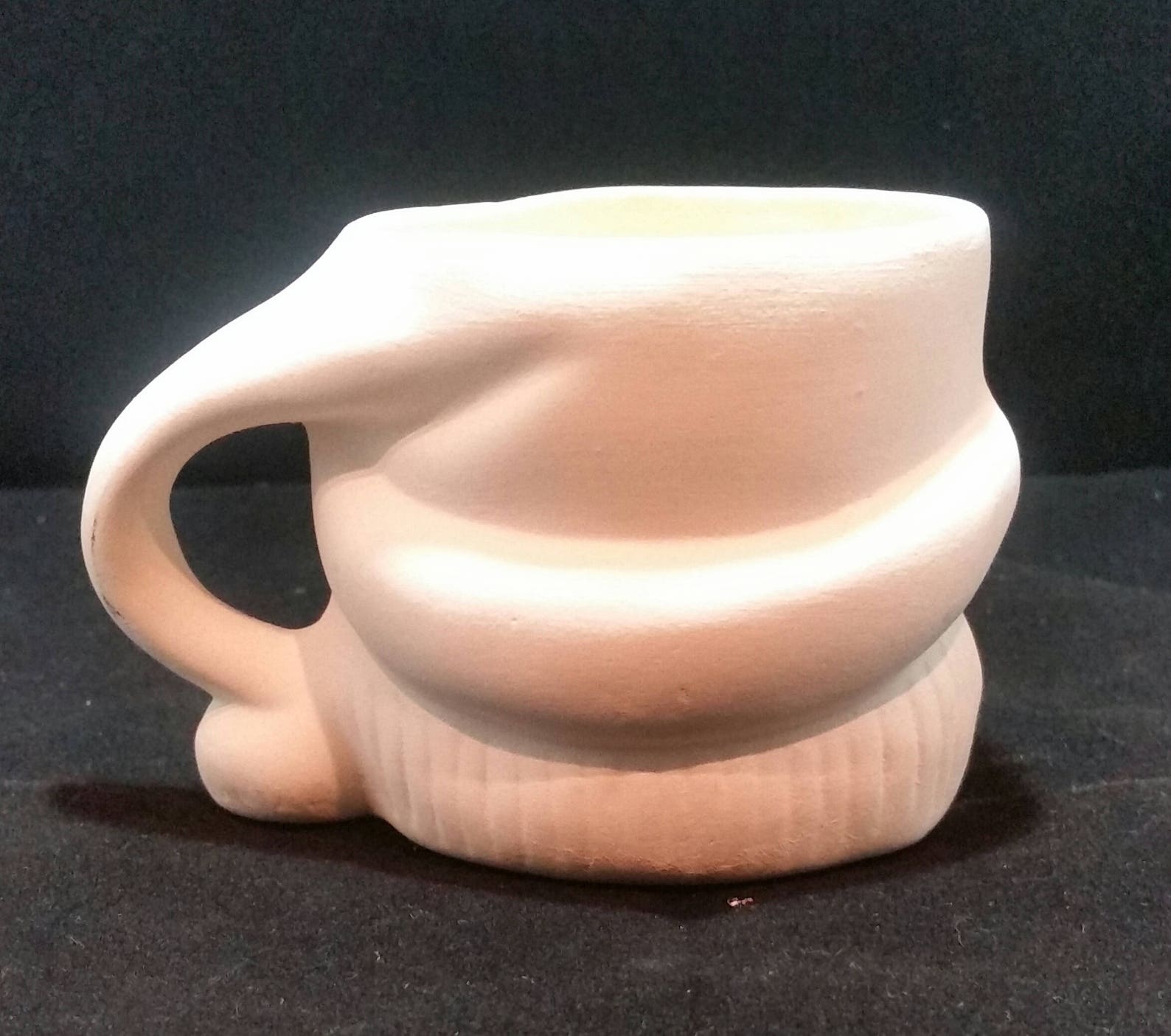 Ceramic Santa Mugs Unfinished Bisque Unpainted Christmas - Etsy