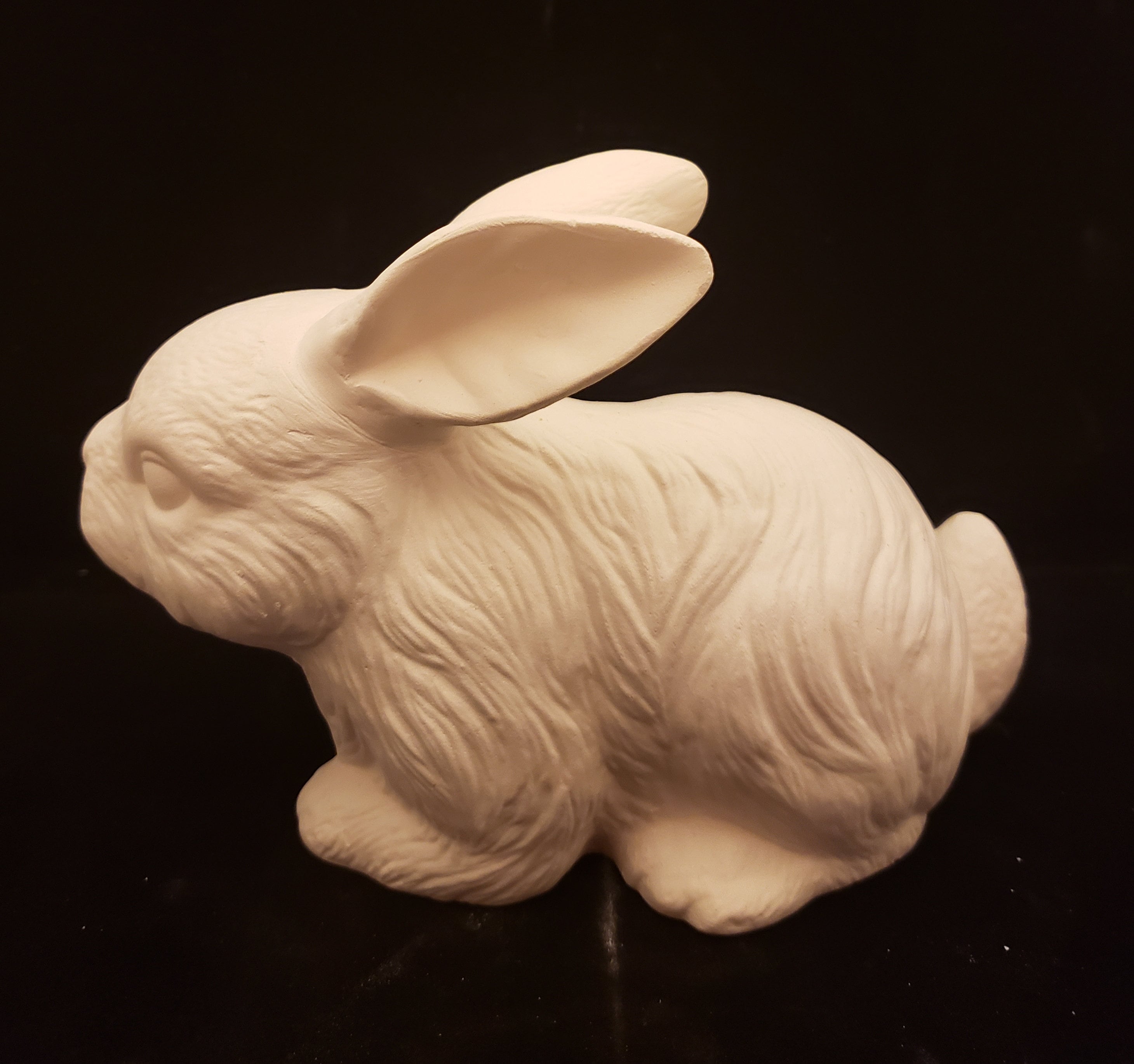 Unpainted Ceramic Bisque Small Rabbit Unfinished Ceramics | Etsy
