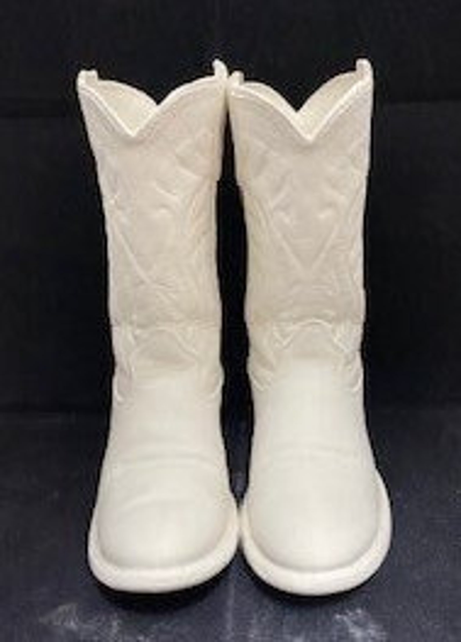 Unpainted Ceramic Boot Realistic Cowboy Boot Unfinished | Etsy