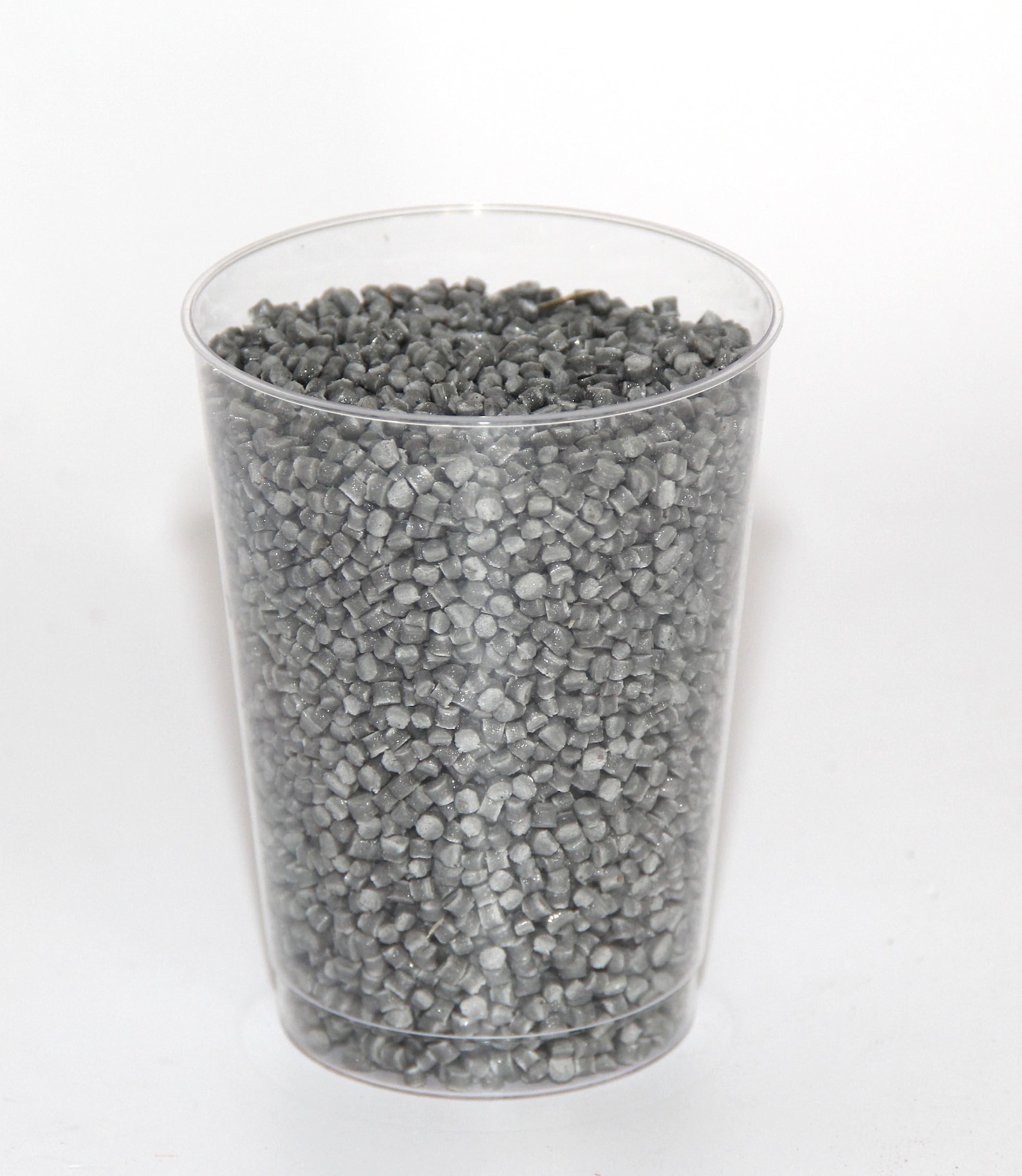12 Lb Gray Hard Plastic Pellets Sinking Rock Tumbler Koi Bio Filter Cat ...
