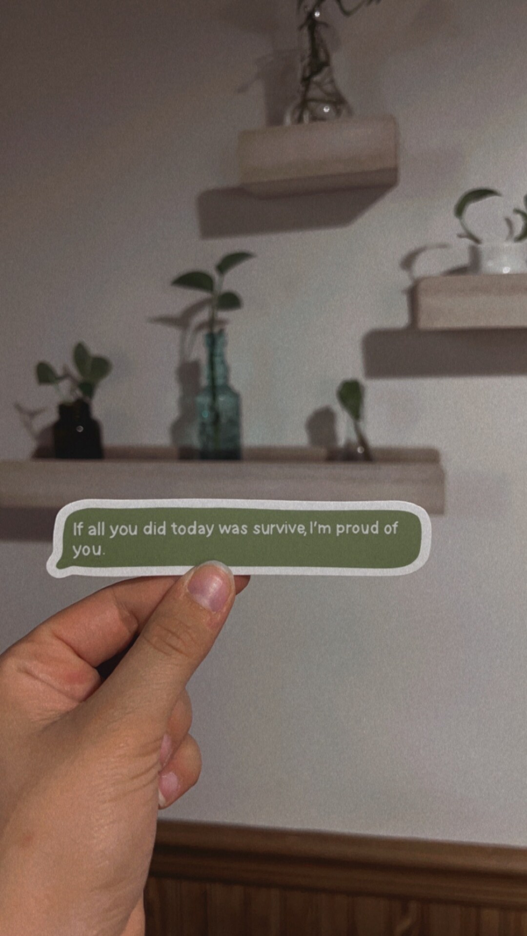 Encouraging Text Message Bubble Sticker - Etsy