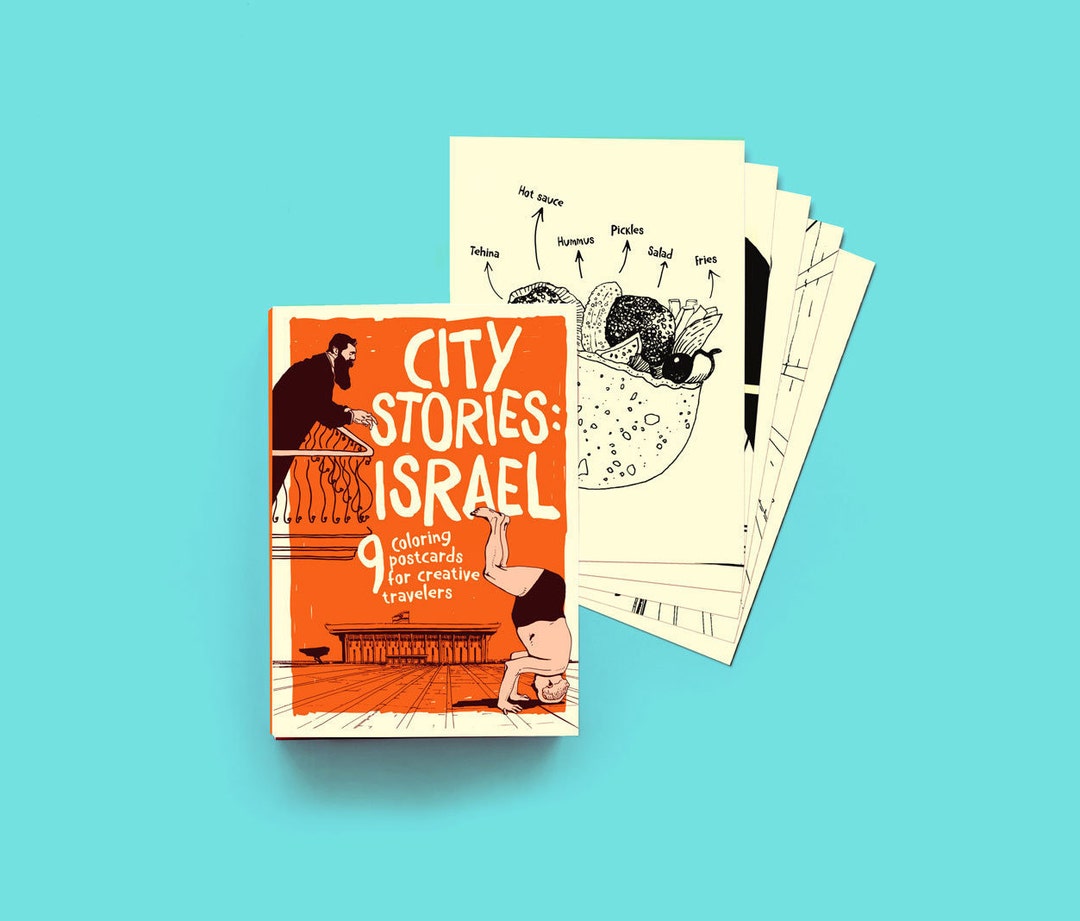 9 Postcards Bundle: Israel Souvenir, Postcards, Set, Paper, Gift - Etsy