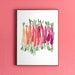 Oranges High Quality Risograph Print A3 3 Colors Prints Art Wall Art ...