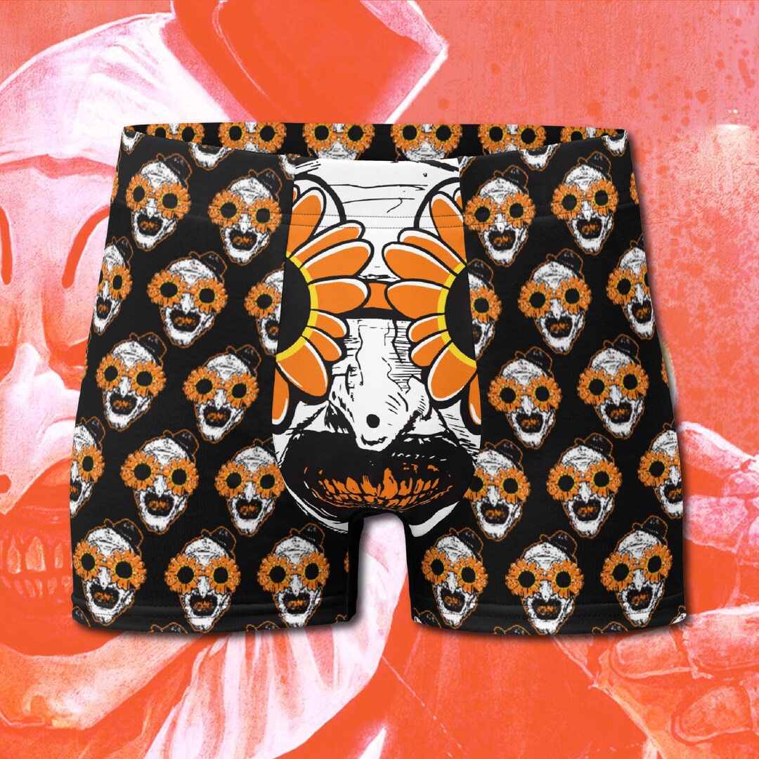 Terrifier Art Clown Boxer Briefs Horror Sunflower Sunglasses All-over ...