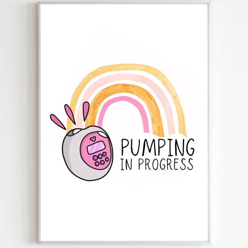 Pumping in Progress - Etsy