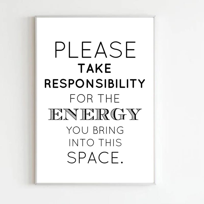Take Responsibility - Etsy