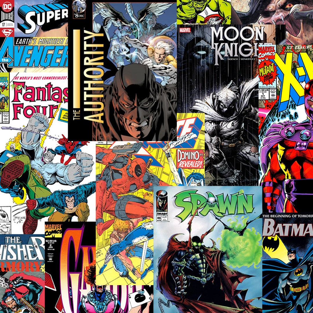 Ultimate Marvel, DC & Indy Comic Lots - Etsy