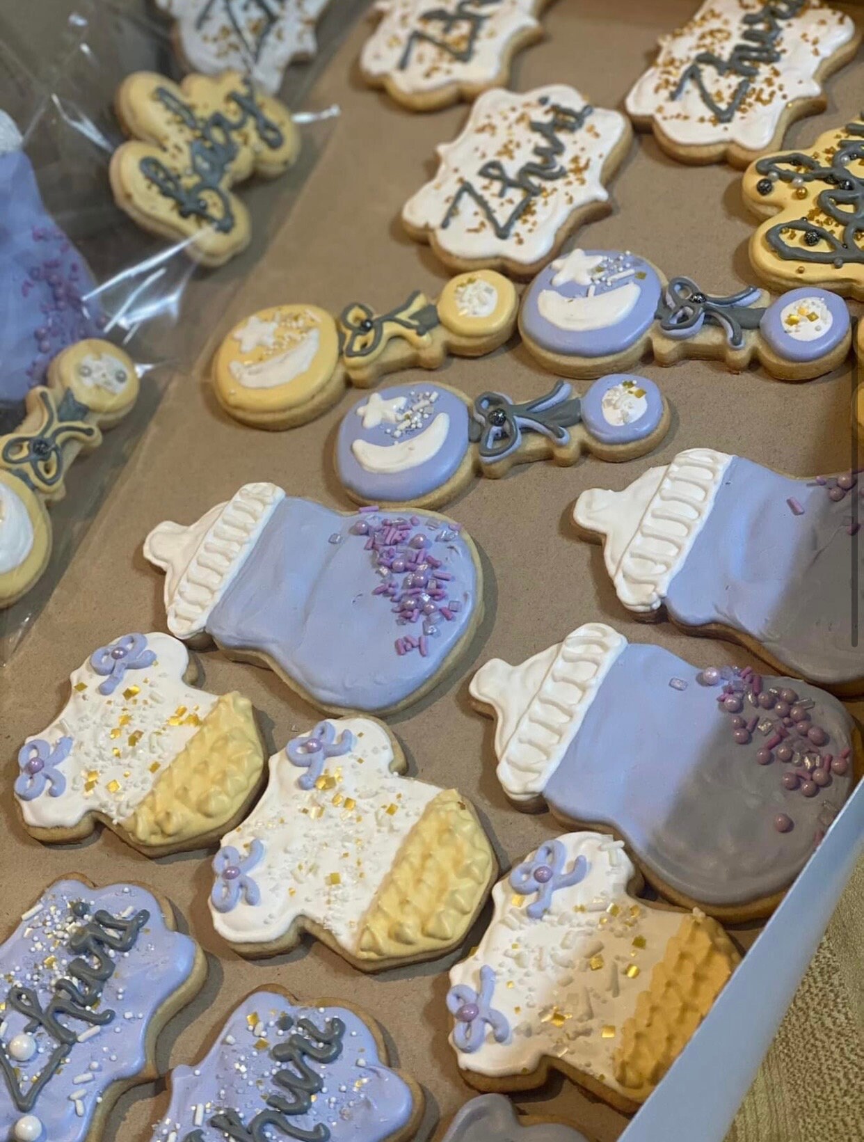 Over the Moon Baby Shower Cookies - Etsy