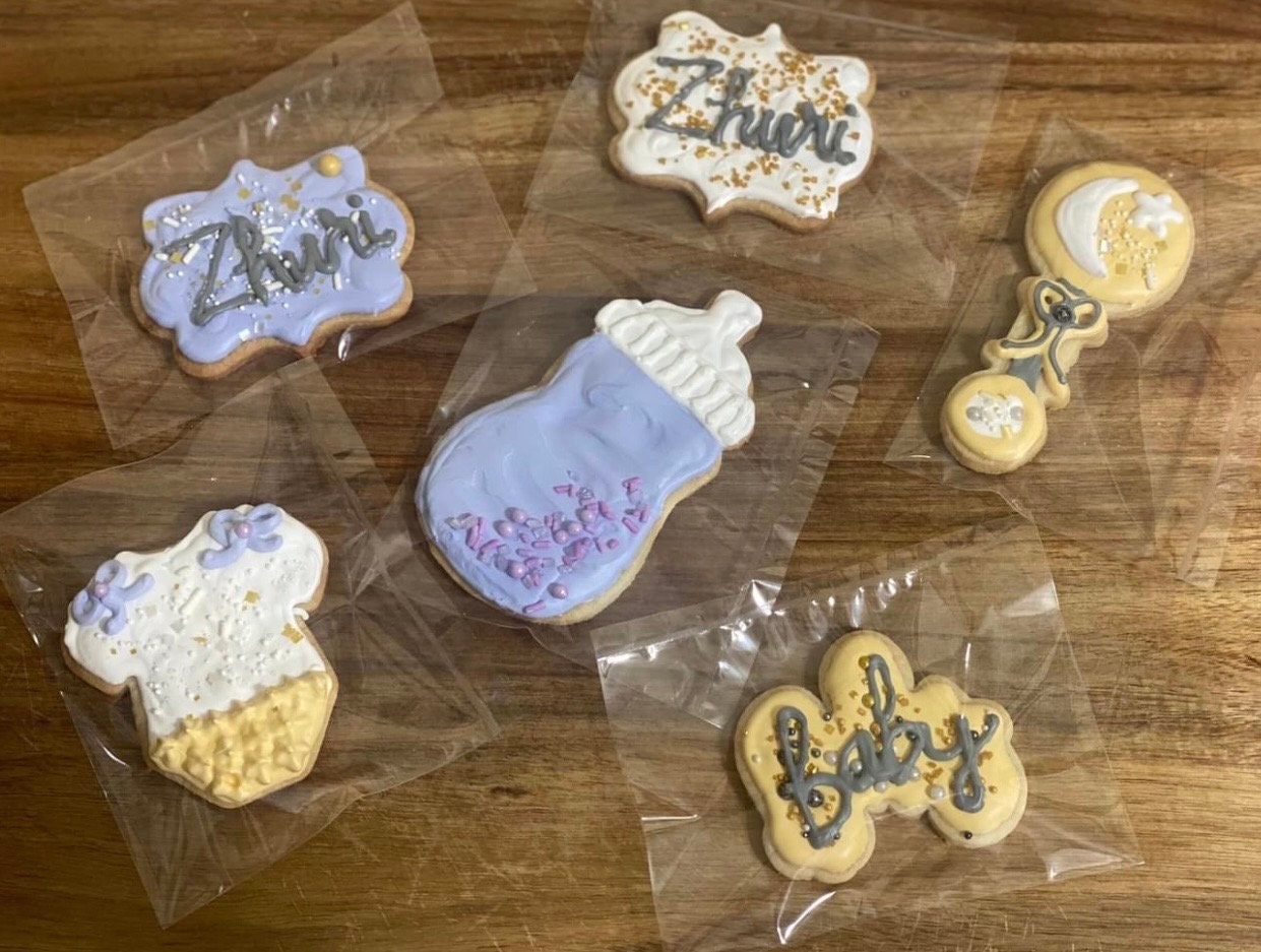 Over the Moon Baby Shower Cookies - Etsy