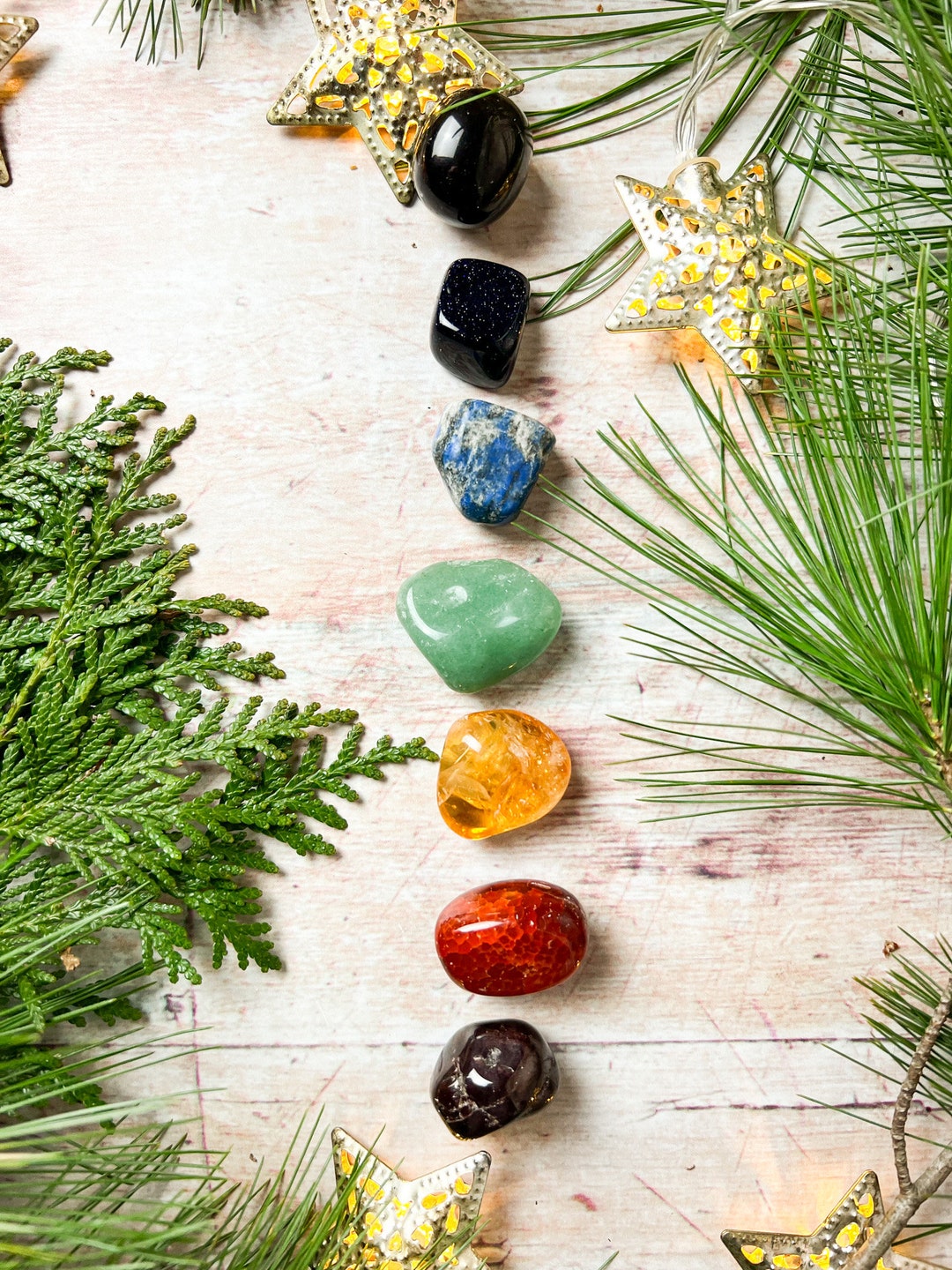 Winter's Light Crystal Set Winter Crystals Winter Solstice Crystals ...