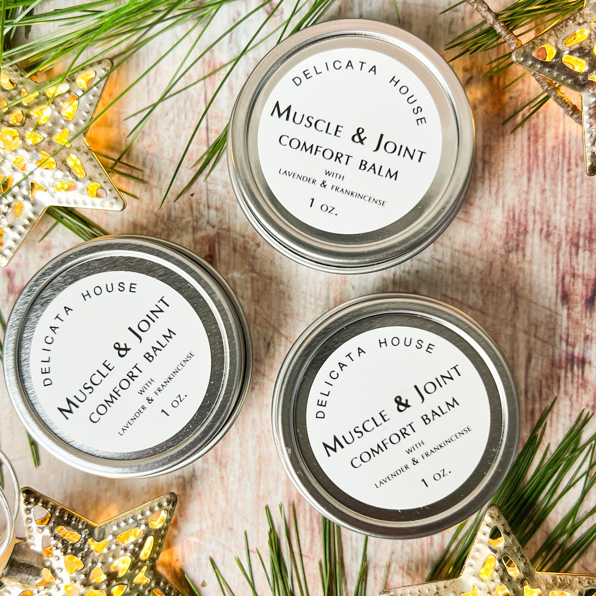 Muscle and Joint Comfort Balm Muscle Balm Joint Balm Herbal Balm Aromatherapy Muscle Rub Muscle ...