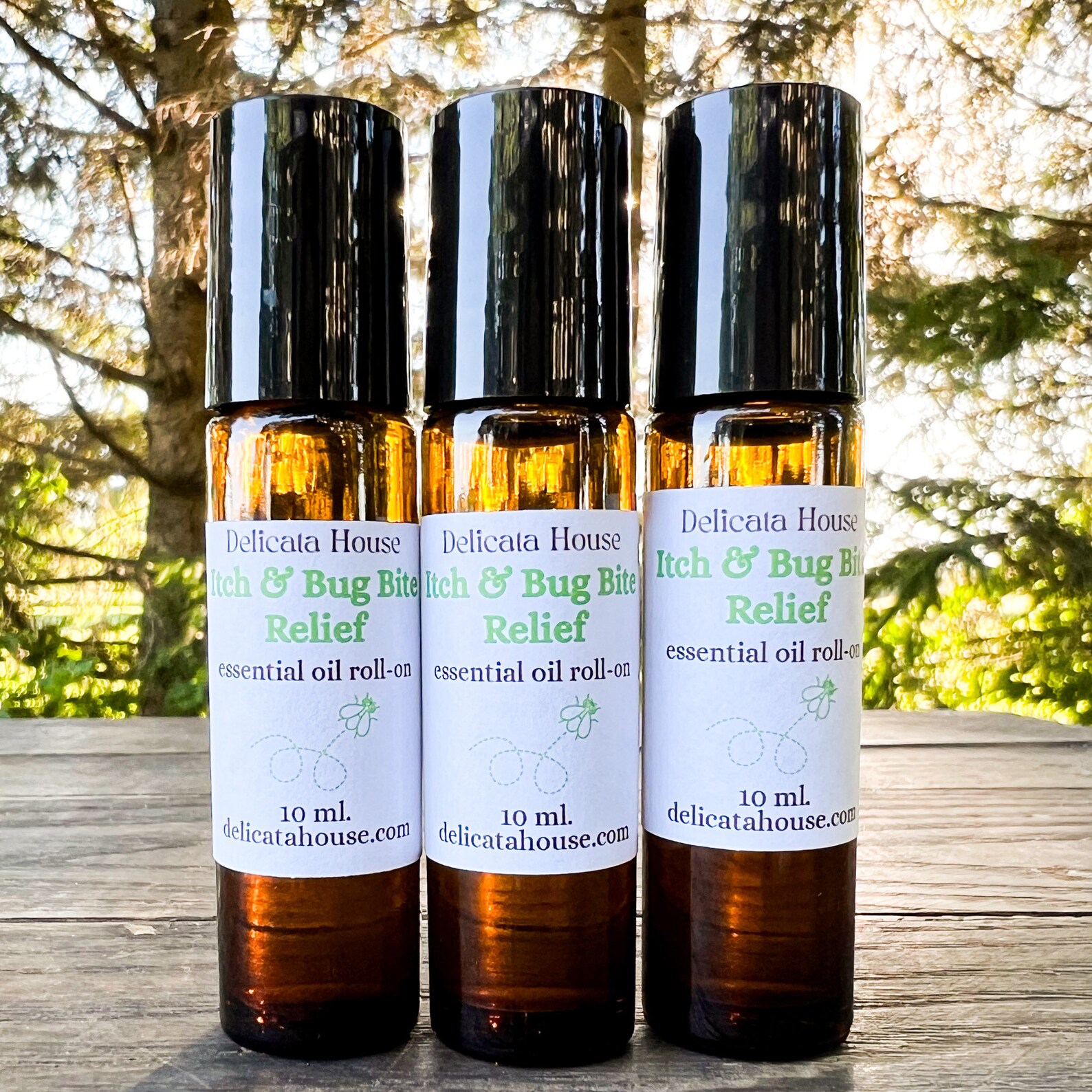 Itch and Bug Bite Relief Roller - Essential Oil Roller, Bug Bites and ...