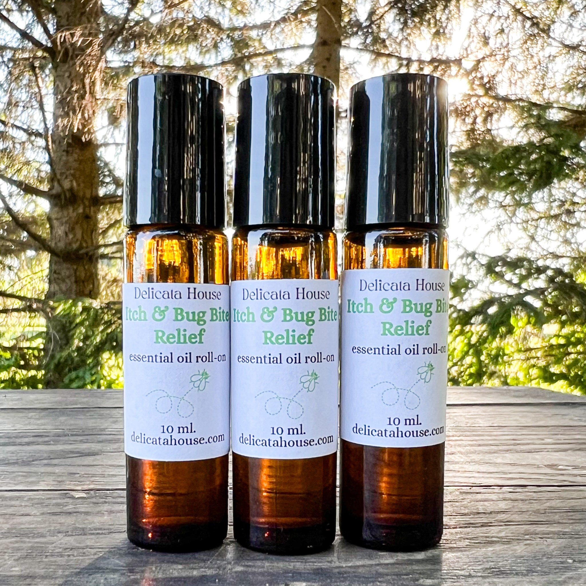 Itch and Bug Bite Relief Roller - Essential Oil Roller, Bug Bites and ...