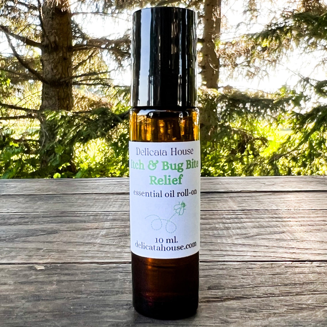 Itch and Bug Bite Relief Roller - Essential Oil Roller, Bug Bites and ...