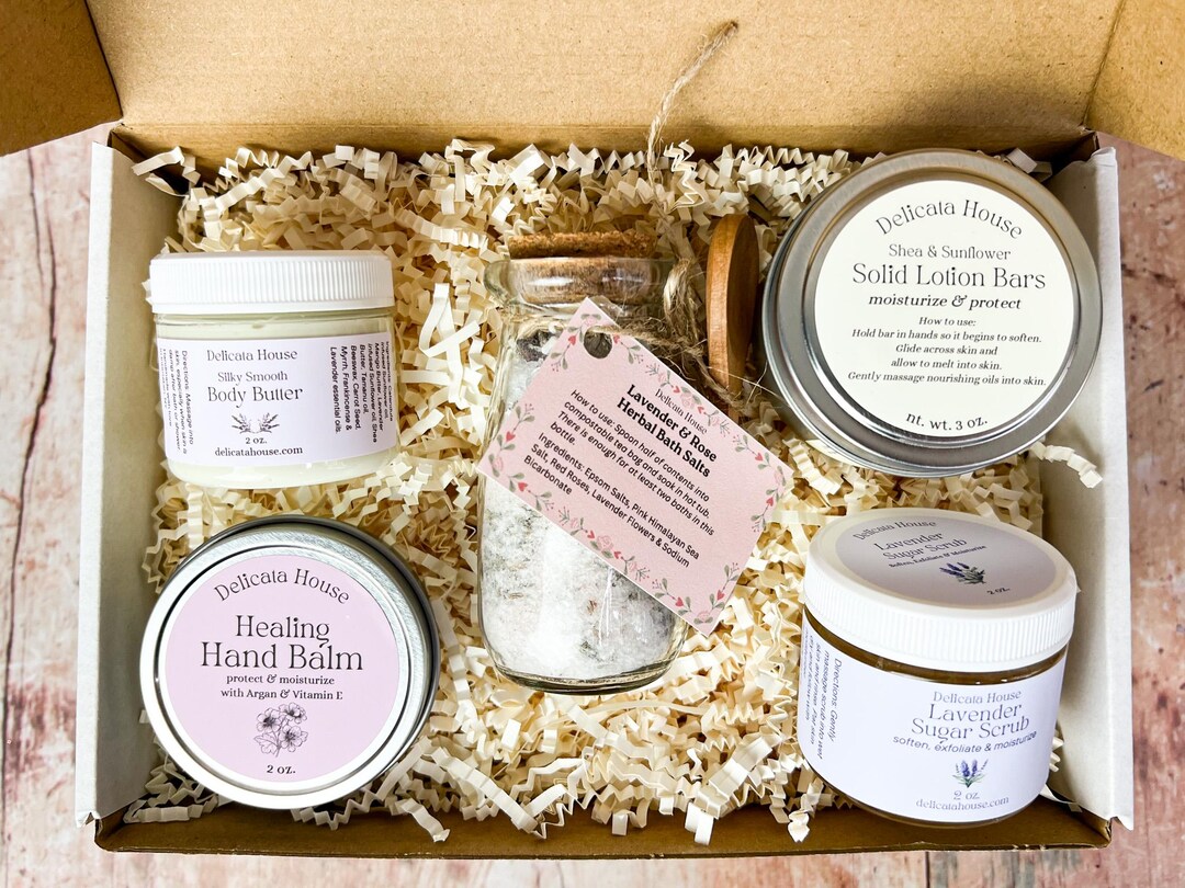 Bath and Body Set - Moisturizing Body Care Set - Relaxing Bath and Body ...