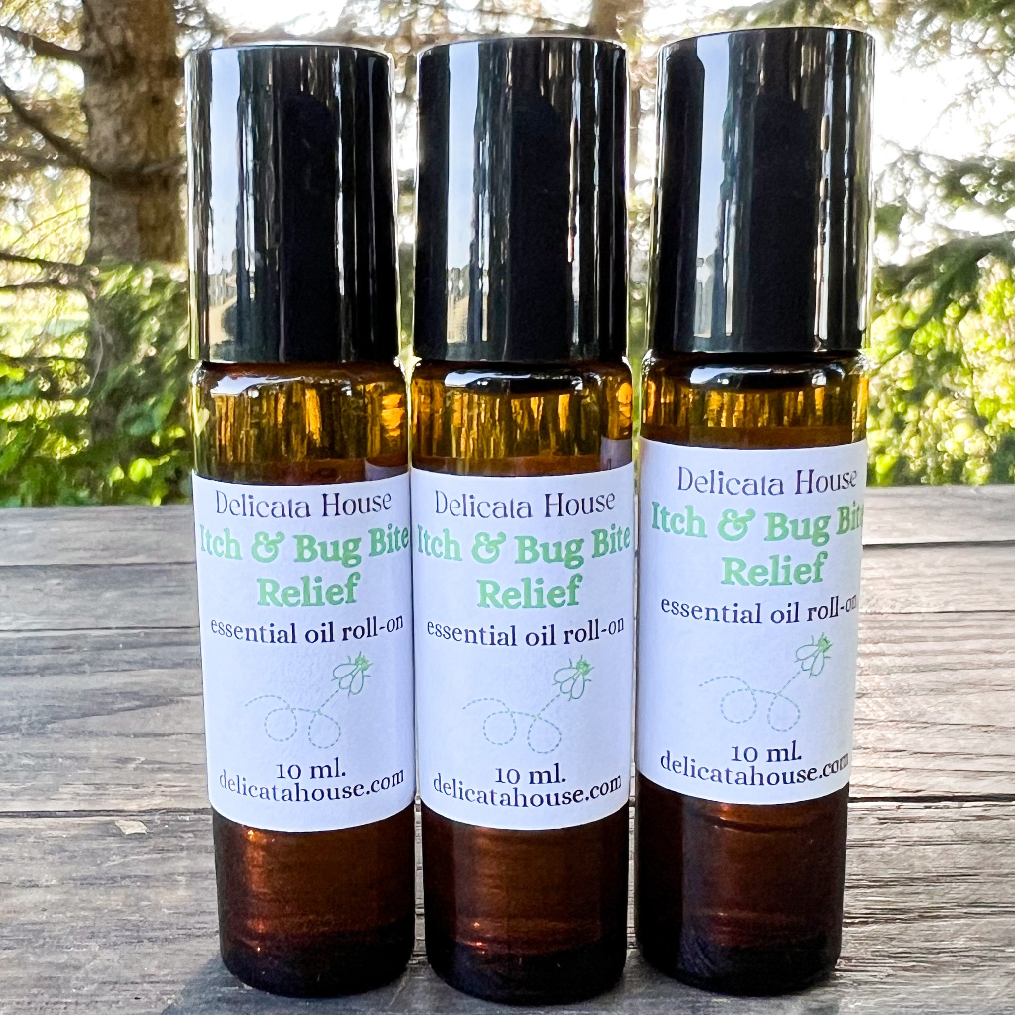 Itch and Bug Bite Relief Roller - Essential Oil Roller, Bug Bites and ...