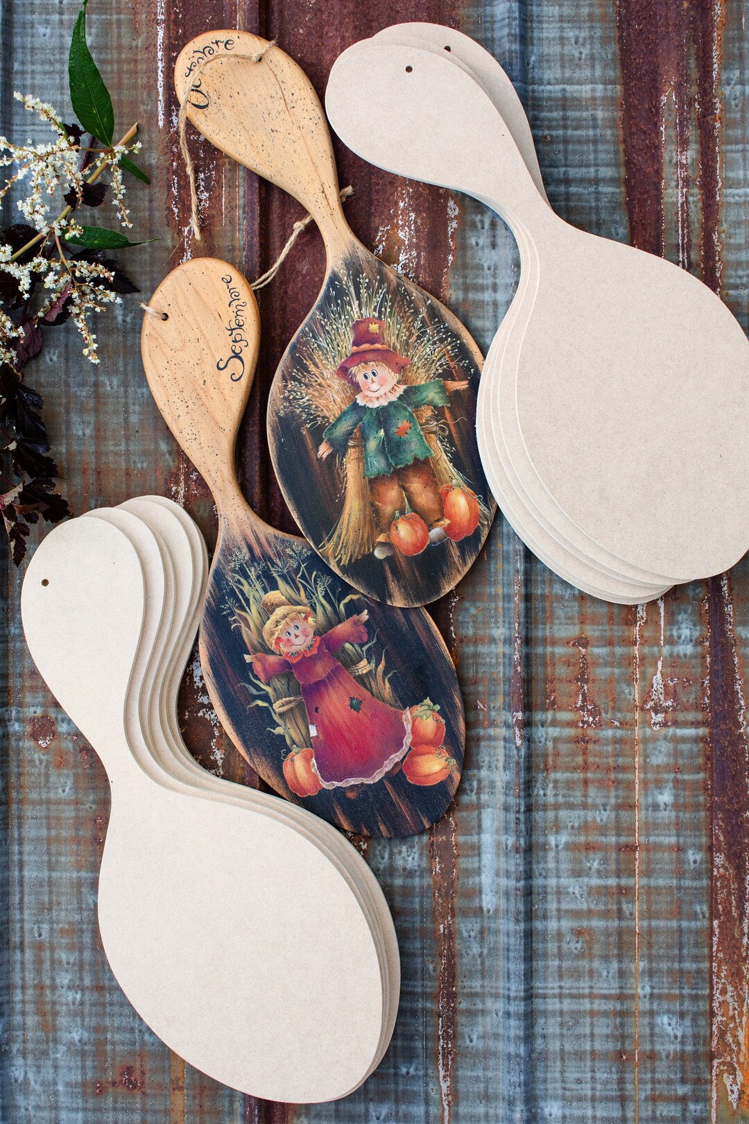 September&october 2 MDF Kitchen Paddles Bundle - Etsy
