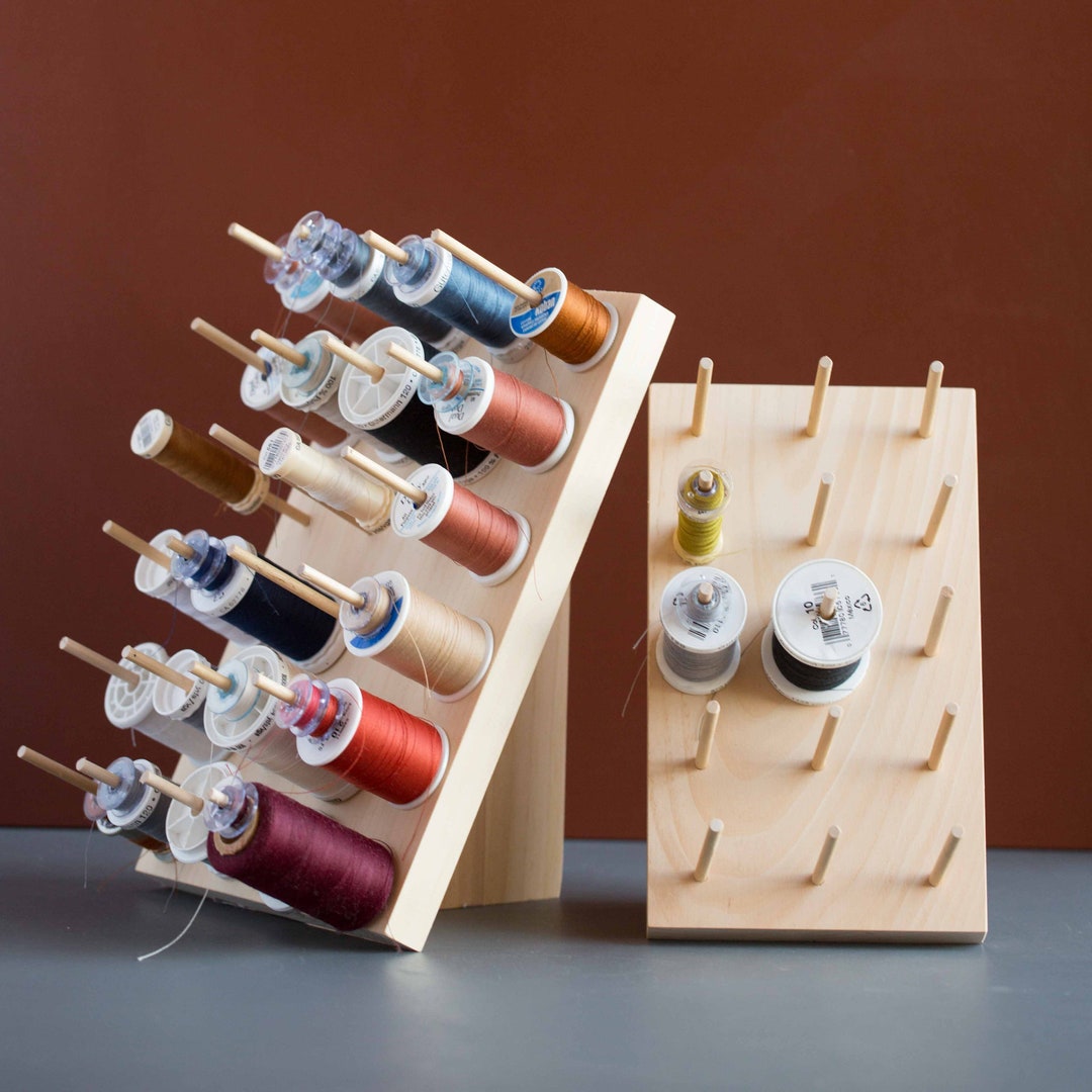 Sewing Thread Spools Rack - Etsy
