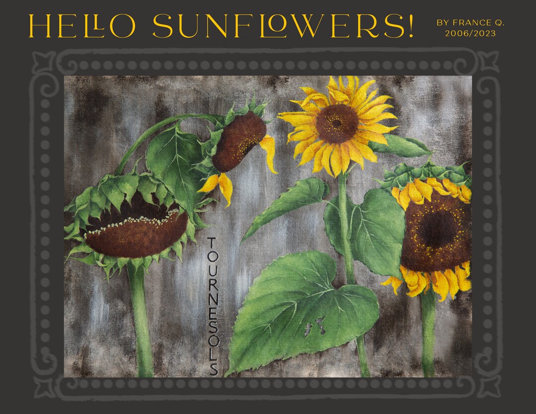 Hello Sunflowers - Etsy