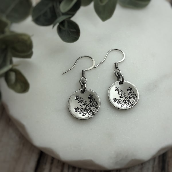 Stamped Earrings - Etsy