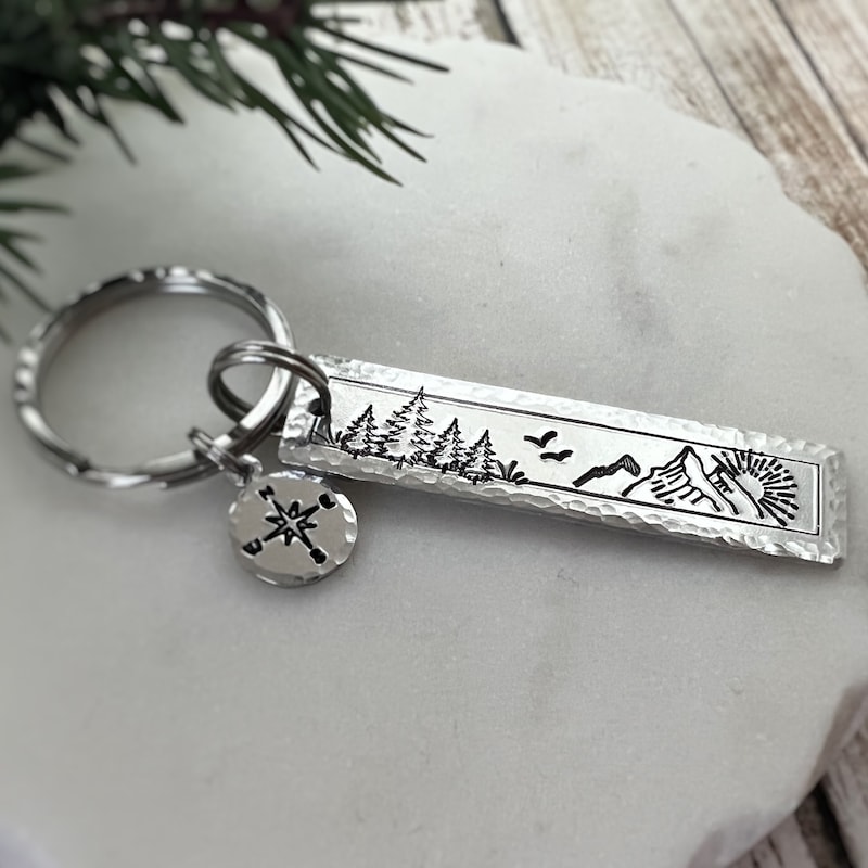 Nature Keychain - Etsy