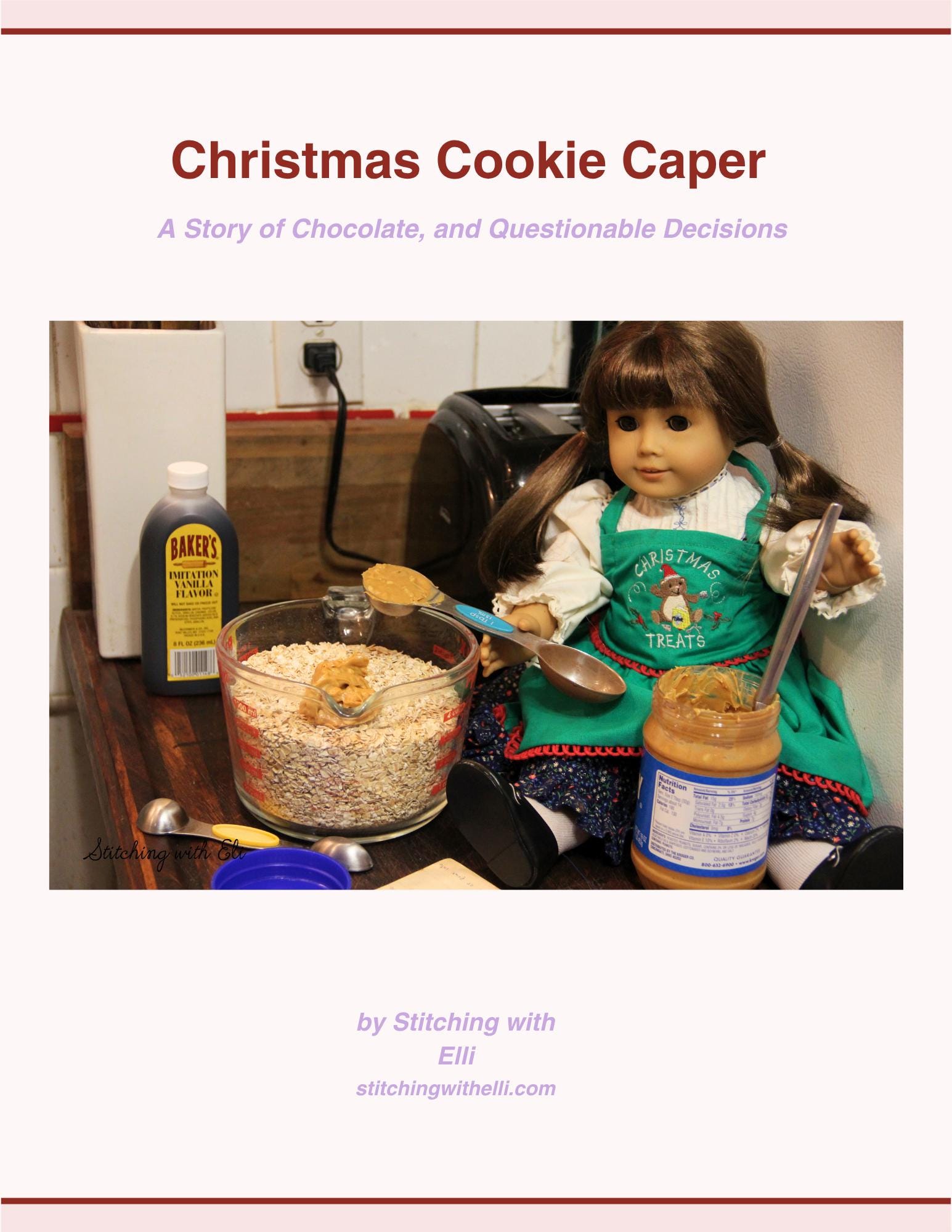 Christmas Cookie Caper | Printable Illustrated Story | 18 Inch Doll ...