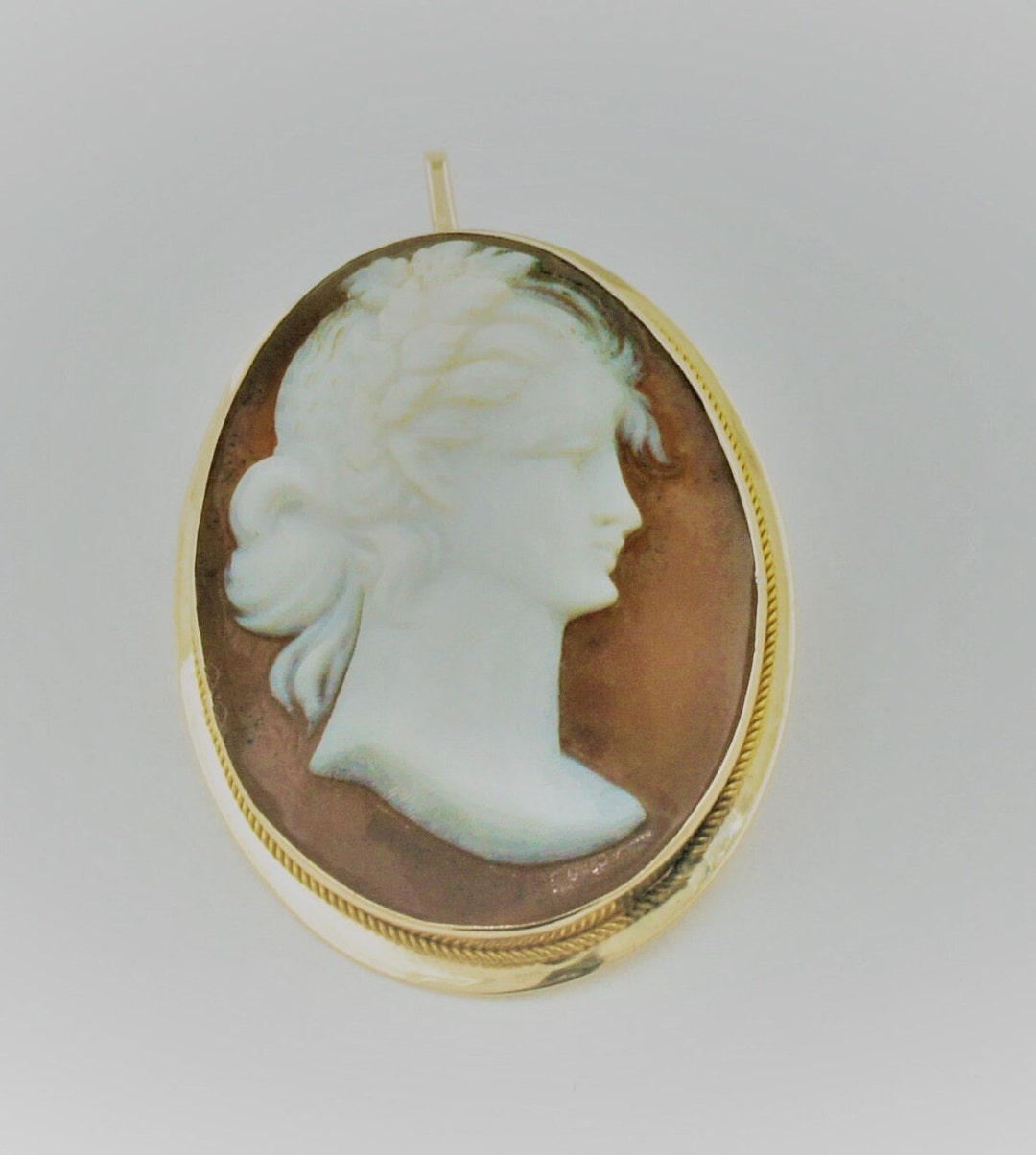 Beautiful Antique Victorian Era Cameo Pendant/brooch From the 1880s ...