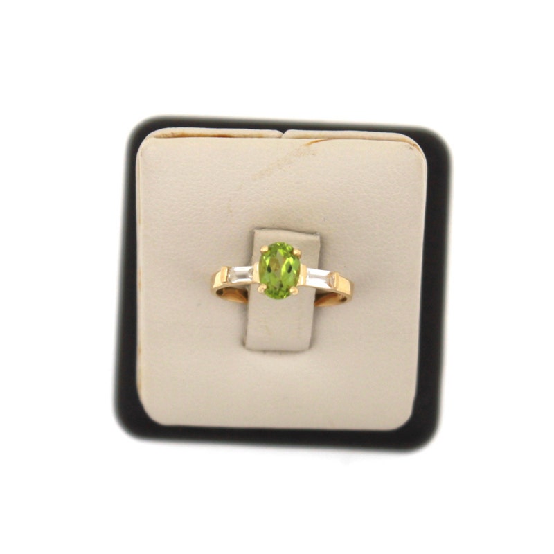 Vintage Peridot Ring - Etsy