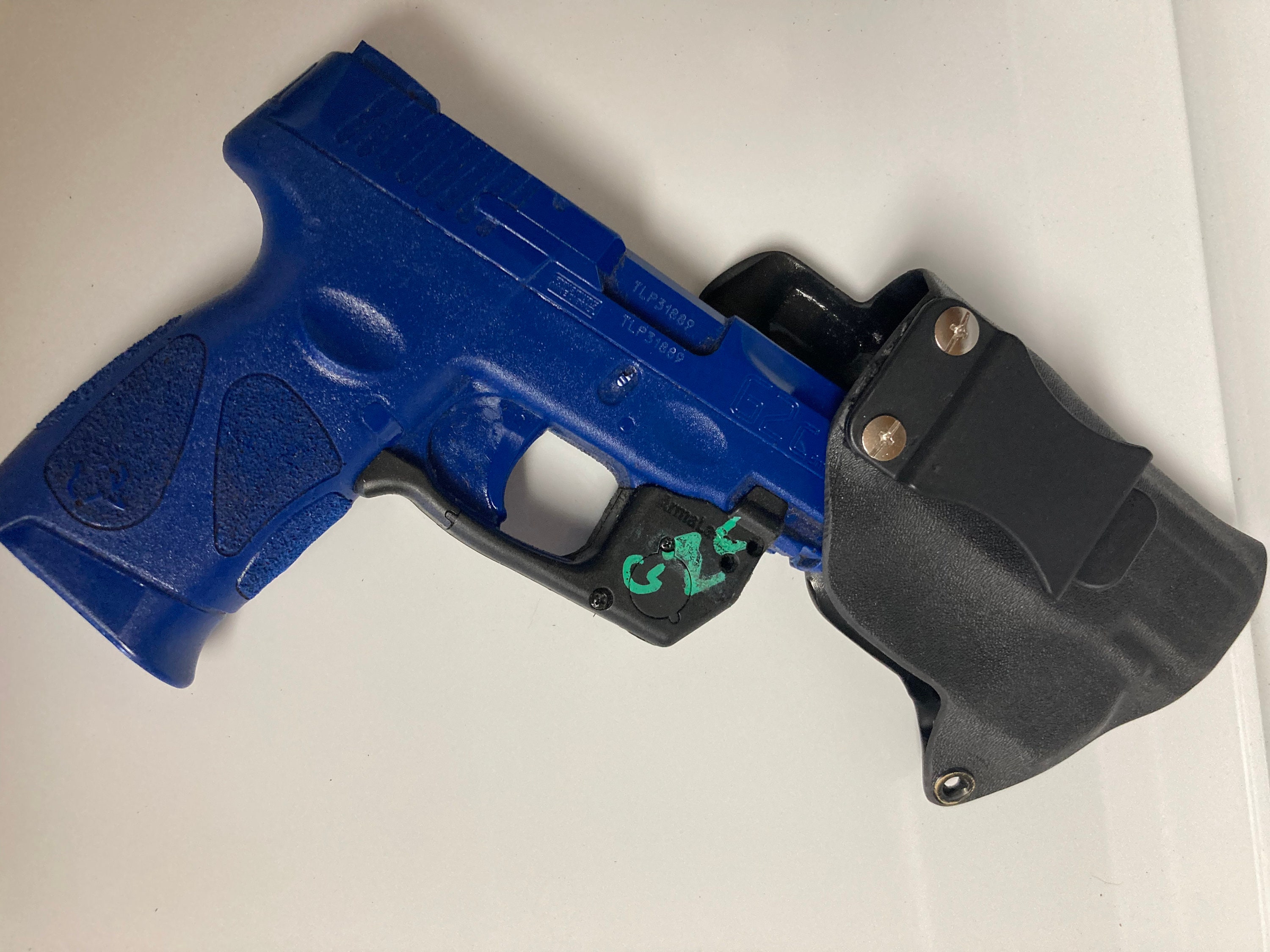 Kydex Holster for Armalaser TR23 and Taurus G2C, IWB, Right Hand Draw ...