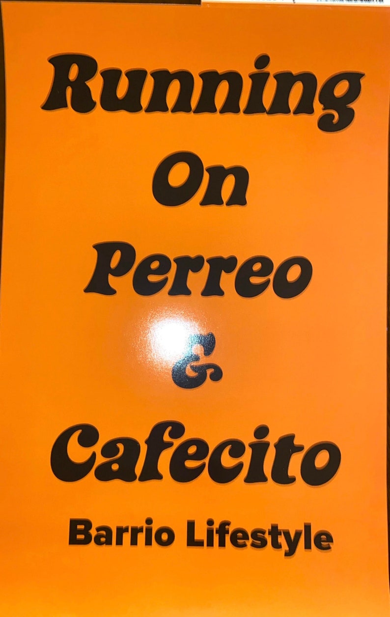 Running on Perreo & Cafecito Poster - Etsy