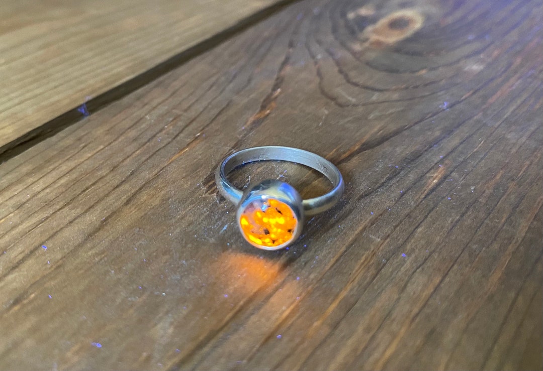 Yooperlite Ring Size 6.5 Sterling Silver Yooper Ring - Etsy