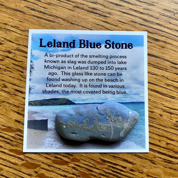 Leland Blue Stone - Etsy