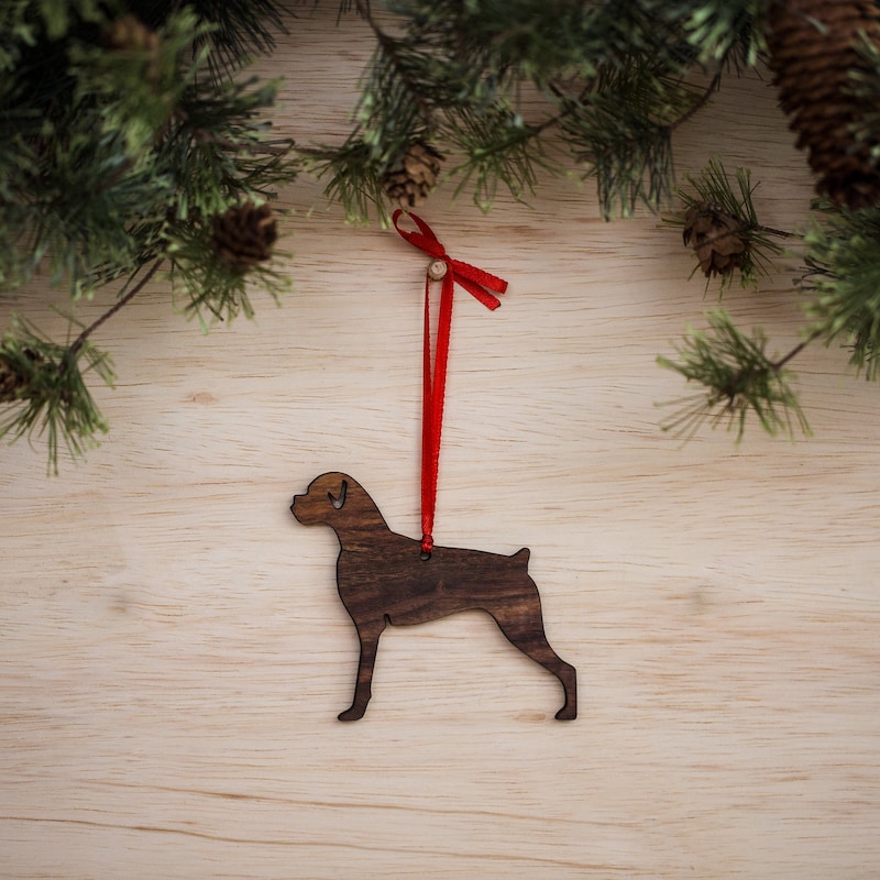 Boxer Dog Ornament - Etsy