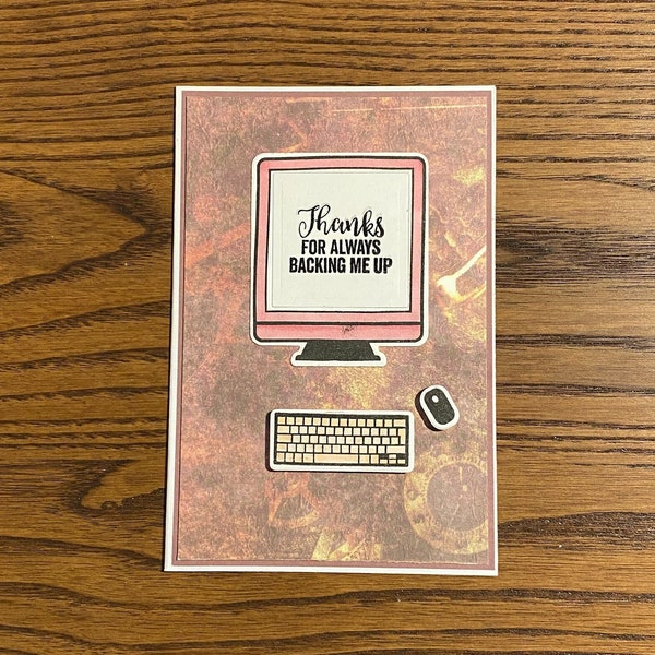 Thank You for Having My Back Card - Etsy Canada