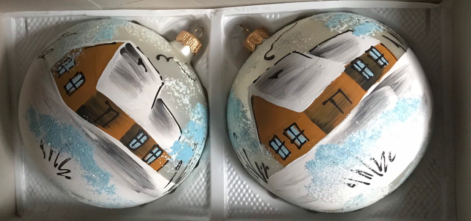 12cm Extra Large Delux Christmas Baubles SET Silver Mat - Etsy