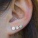 Minimalist Sparkle Ear Crawler |ear Climber Ear Crawlers |bridesmaids ...