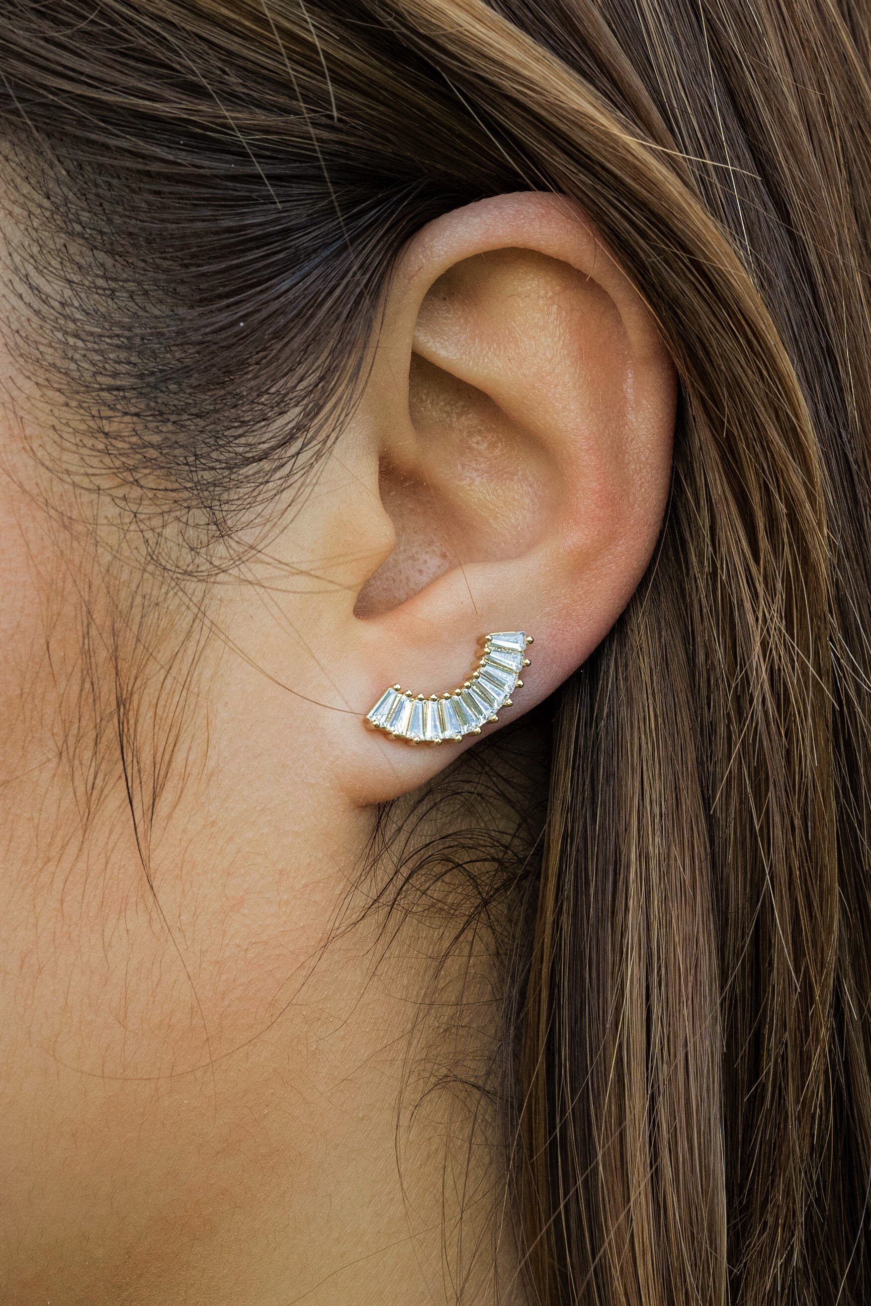 Minimalist Twinkle Ear Crawler Ear Climber Crawler - Etsy