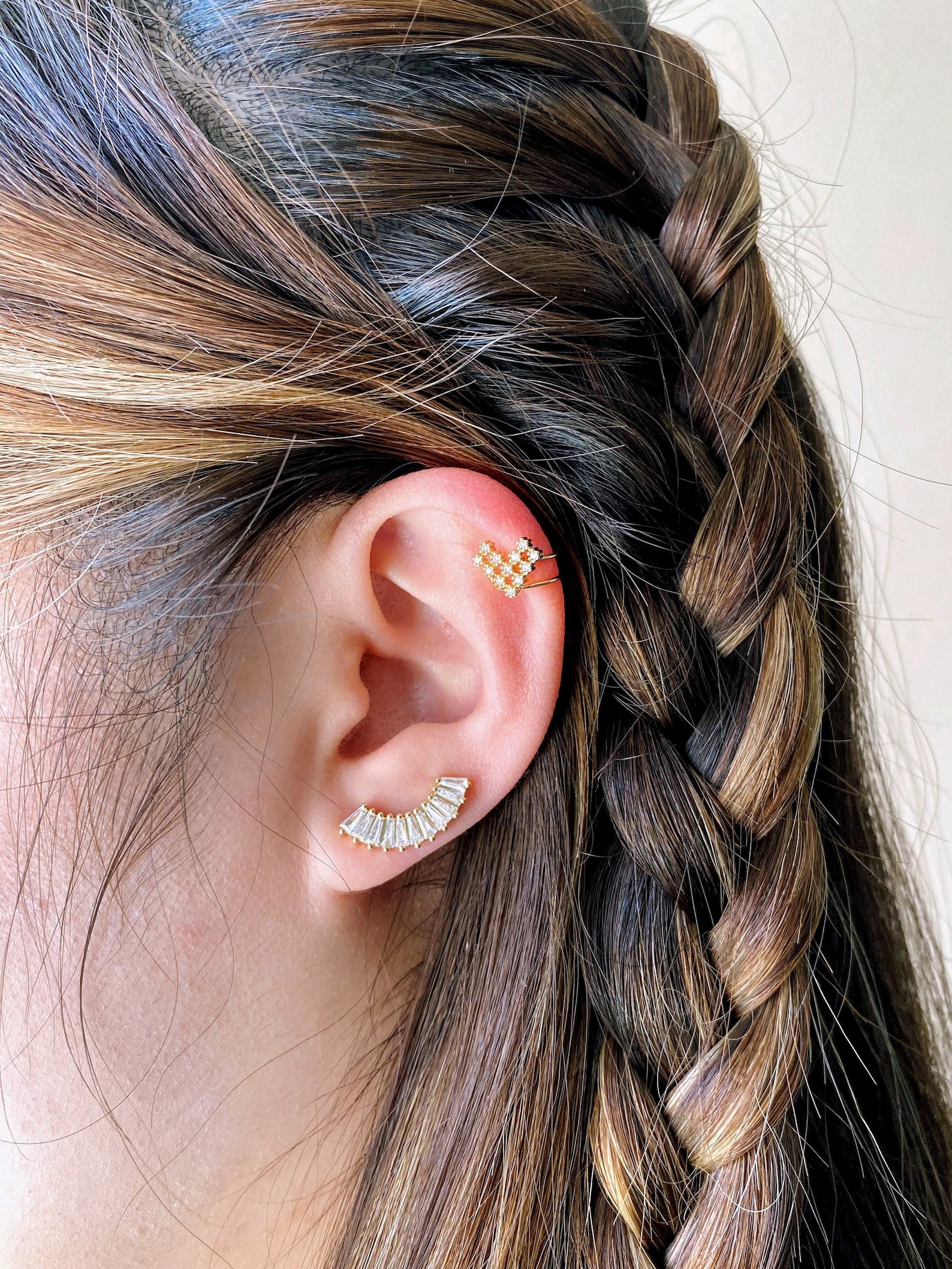 Minimalist Twinkle Ear Crawler Ear Climber Crawler - Etsy