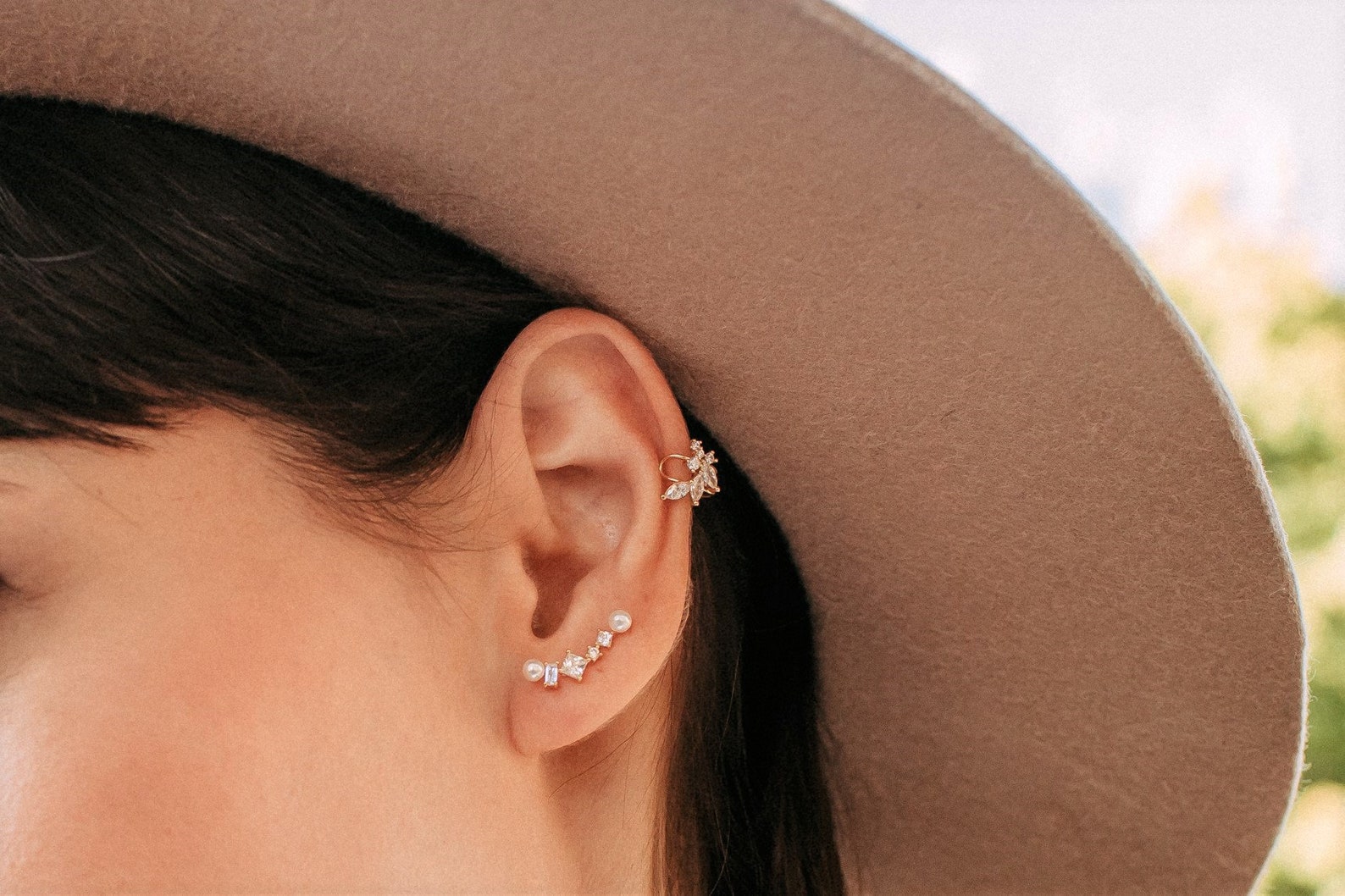 Minimalist Spring Bloom Ear Cuff Ear Cuffs No Piercing | Etsy