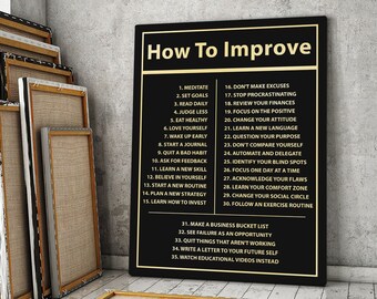 Self Development Poster - Etsy