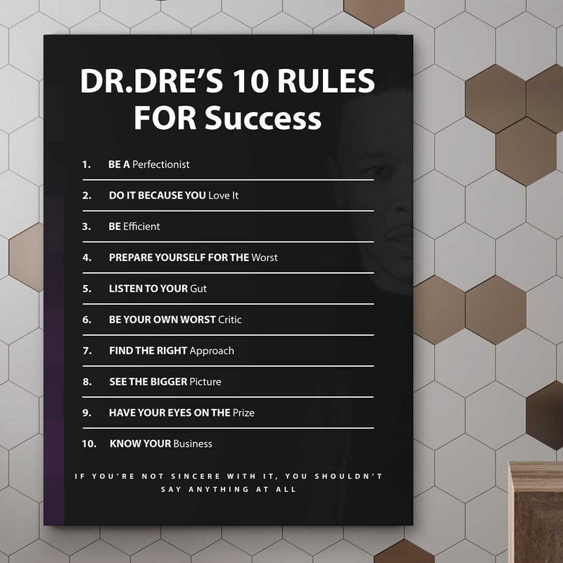 Dr Dre Rapper Poster - Etsy